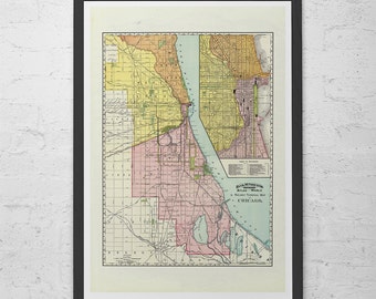 Unique printed in chicago related items | Etsy