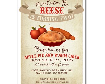 Apple theme party | Etsy