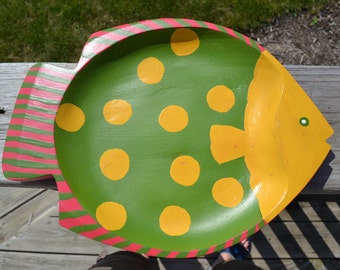 Fish serving platter | Etsy