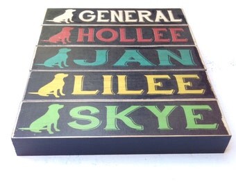 Dog block print | Etsy