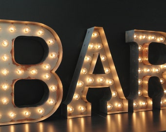 Unique bar sign related items | Etsy