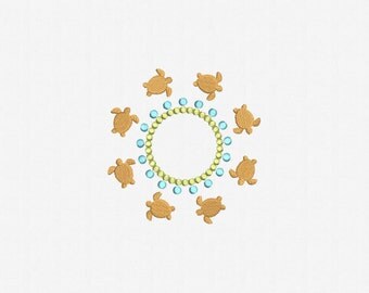 Mini Rhombus Machine Embroidery Design 10 Sizes