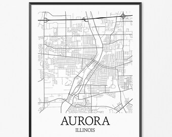 Aurora illinois | Etsy