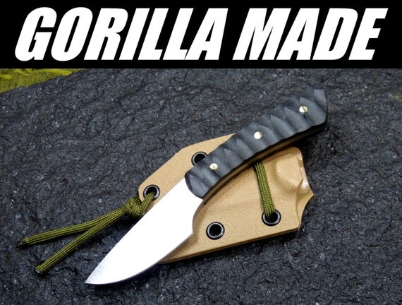 Handmade Fixed Blade EDC Knife Made in Sweden by Gorillabladeworks