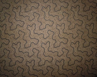 Black and tan fabric | Etsy