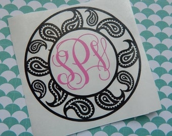 Paisley decals | Etsy
