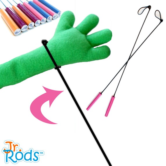 PINK Puppet Arm Rods Pair Jr. Rods™