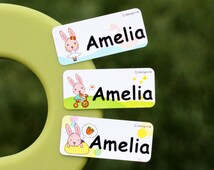 63 Waterproof kids labels Daycare labels School labels Kids name ...