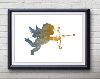 Cupid paintings | Etsy