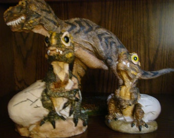 Items similar to Fuzzy Figures - Tyrannosaurus Rex on Etsy