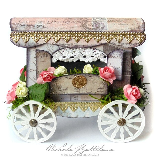 Paper Gypsy Caravan Tutorial and Template PDF Download