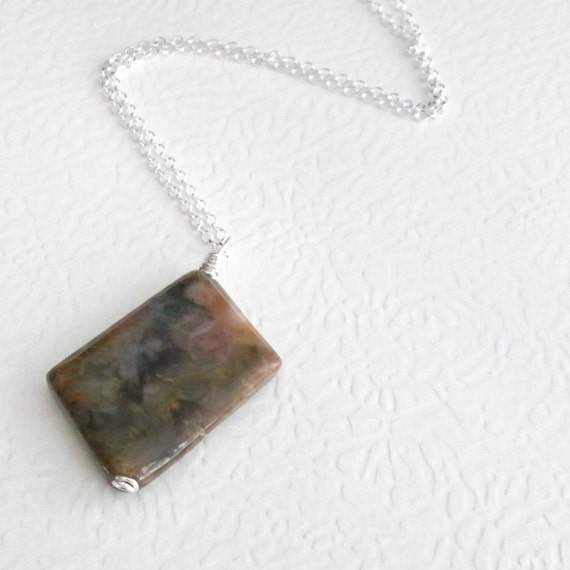 Necklace Coprolite Fossil Dinosaur Dung Jewelry by cindylouwho2