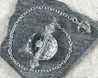 Glass pendulum | Etsy