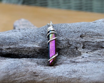 Unique rainbow necklace related items | Etsy