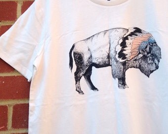 Bison shirt | Etsy