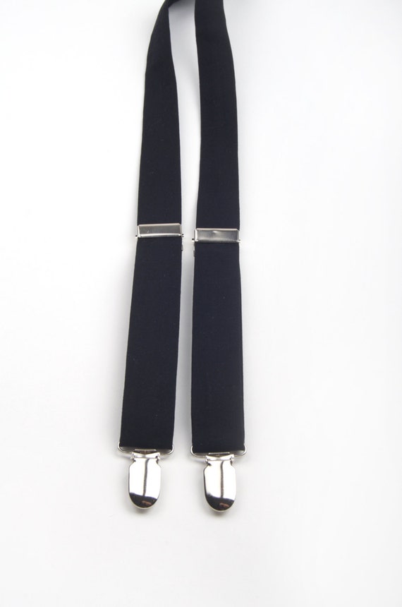 Black Suspenders men's black suspenders boys black