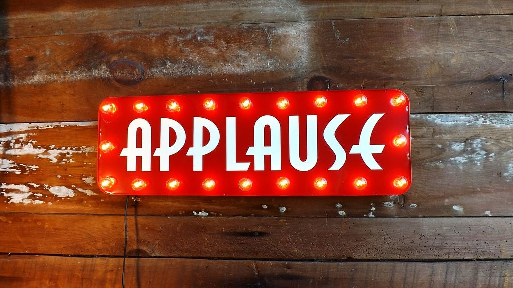 Studio Applause Sign