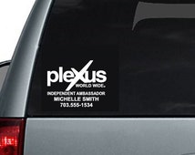 Unique monogram decal related items | Etsy