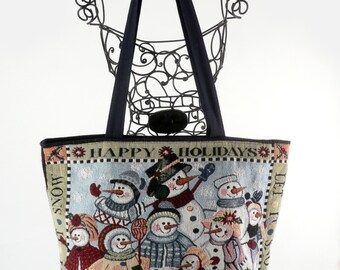 Snowman purse | Etsy