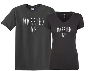 Married af shirt | Etsy