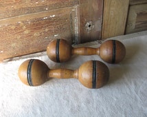 Unique antique dumbbells related items | Etsy