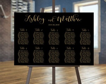 No seating plan sign | Etsy