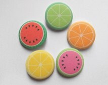 Popular items for fruit buttons on Etsy