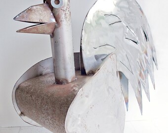 Metal chicken | Etsy
