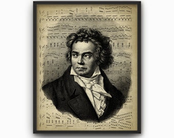 Ludwig van beethoven | Etsy
