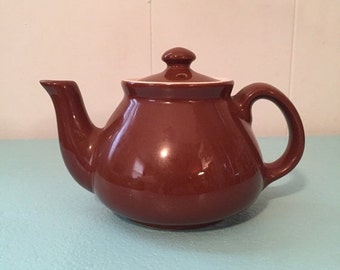 Items similar to LiptonTeapot by Hall Pottery on Etsy