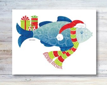 Bright colorful whimsical coastal by CoastalColorsCapeCod on Etsy