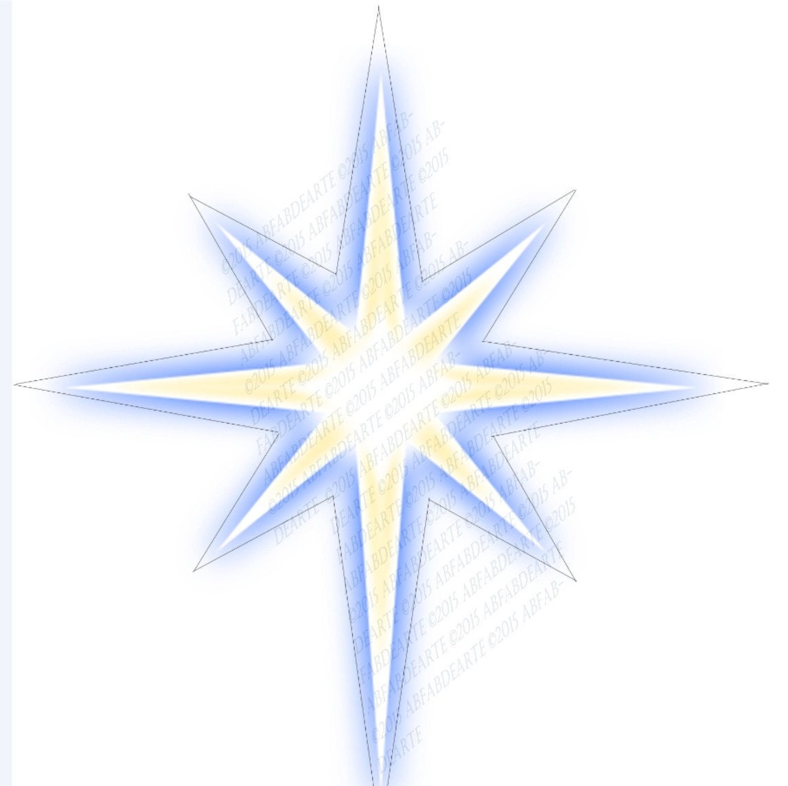 Star of Bethlehem Individual Figure for DIY Full Size 16pc