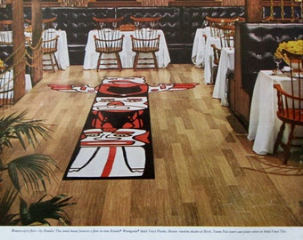 Vinyl flooring | Etsy