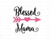 Blessed mama | Etsy