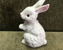 Unique ceramic white rabbit related items | Etsy