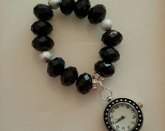 Bead watch bracelet | Etsy