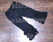 Ruffle leggings | Etsy