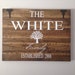 Personalized Barn Door Sign