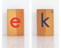 Unique wooden letter e related items | Etsy