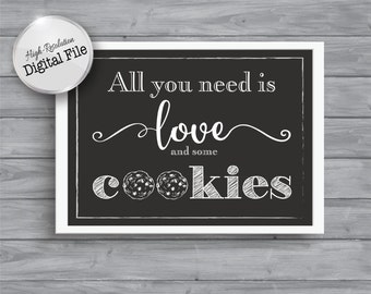 Unique cookie table sign related items | Etsy