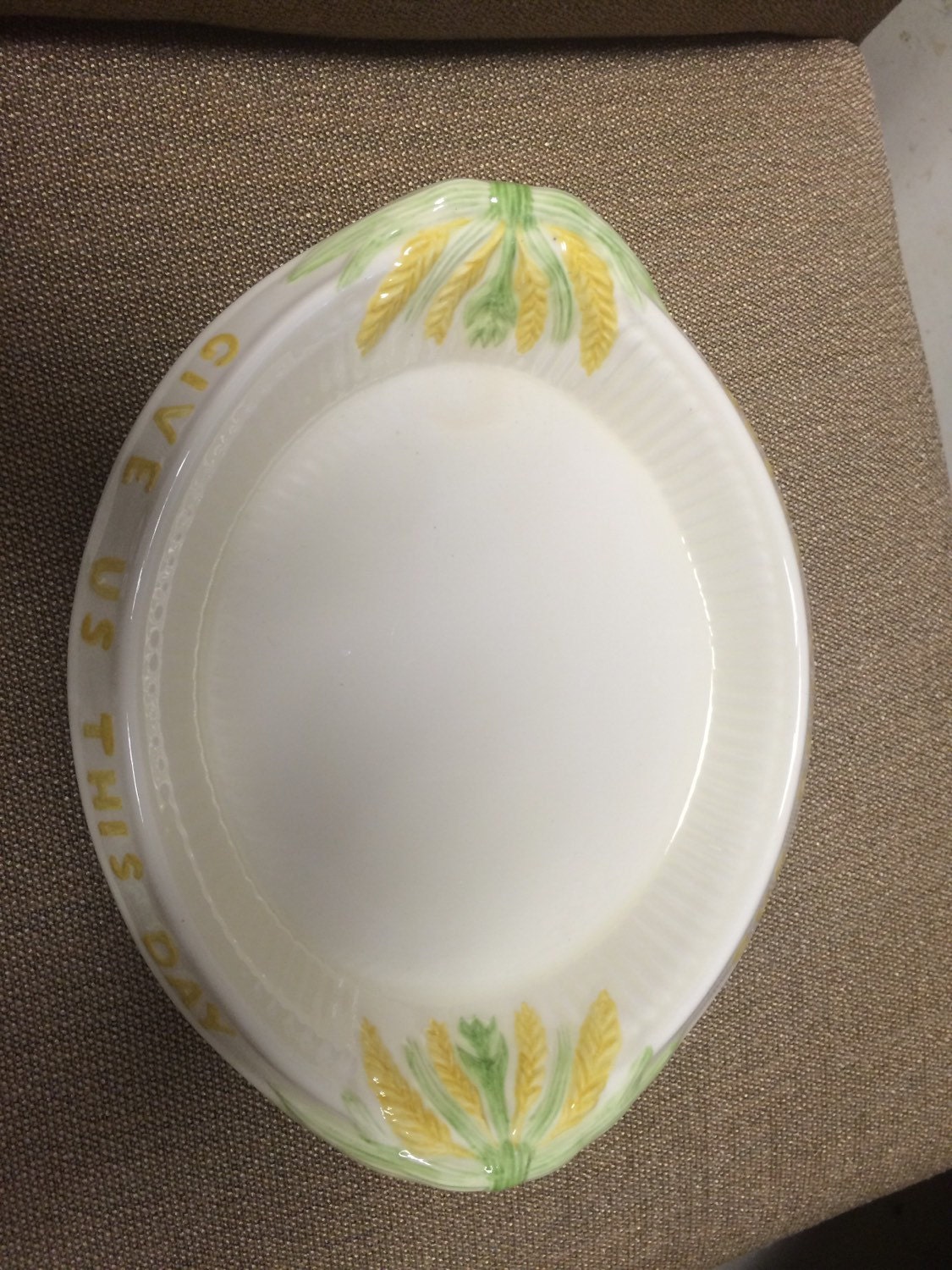 Our Daily Bread Serving Plate – Haute Juice