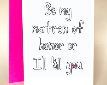 Funny bridal card | Etsy
