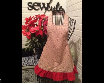 Child Apron Sewing Pattern Gingerbread Girl Snowman and