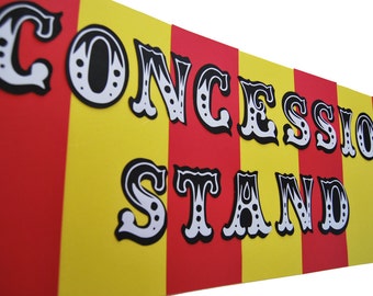 Vintage circus signs | Etsy