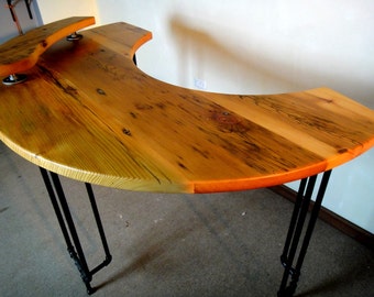 Barnwood desk | Etsy