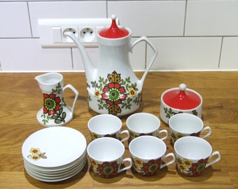 Vintage coffee set | Etsy