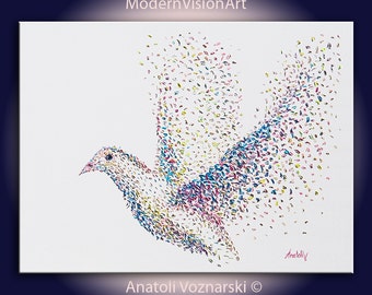 Dove painting | Etsy