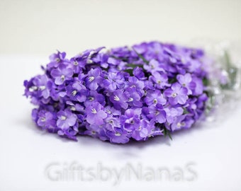 Purple babys breath | Etsy