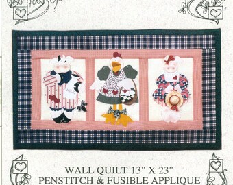 Pig quilt pattern | Etsy