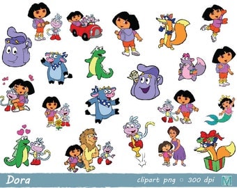 Dora clipart | Etsy